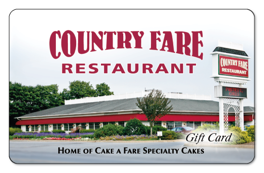 Country Fare Restaurant | Gift Cards